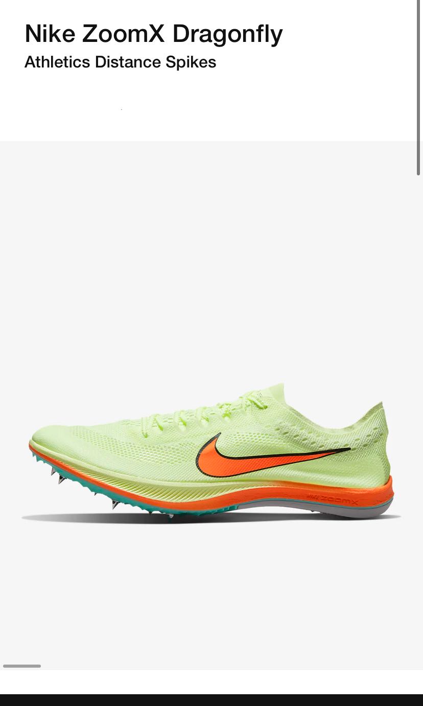 Nike Dragonfly spikes, Men's Fashion, Footwear, Sneakers on Carousell