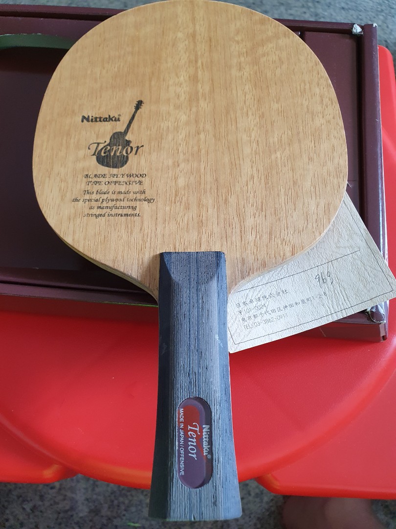 Nittaku Tenor FL, Sports Equipment, Sports & Games, Racket & Ball ...