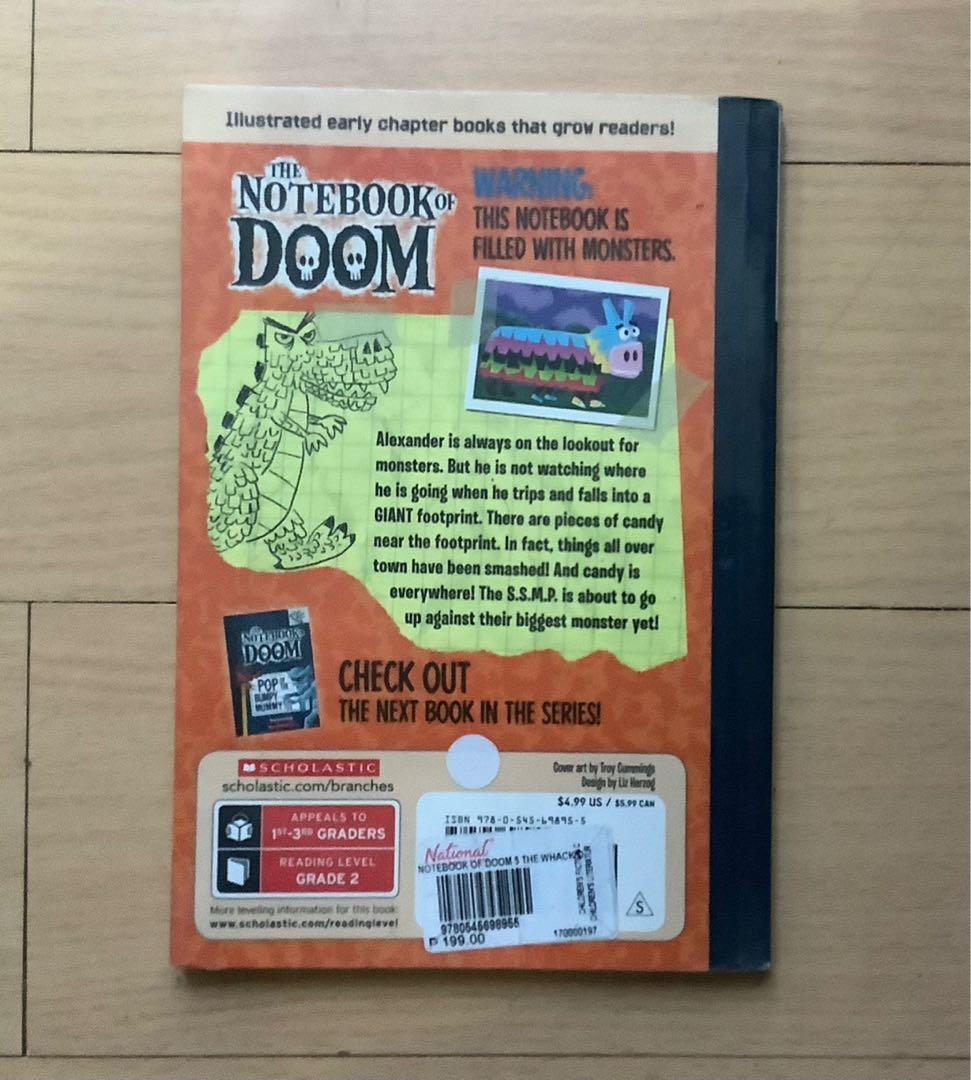 Notebook of Doom, No. 5, Whack of the P-rex, Hobbies & Toys, Books ...