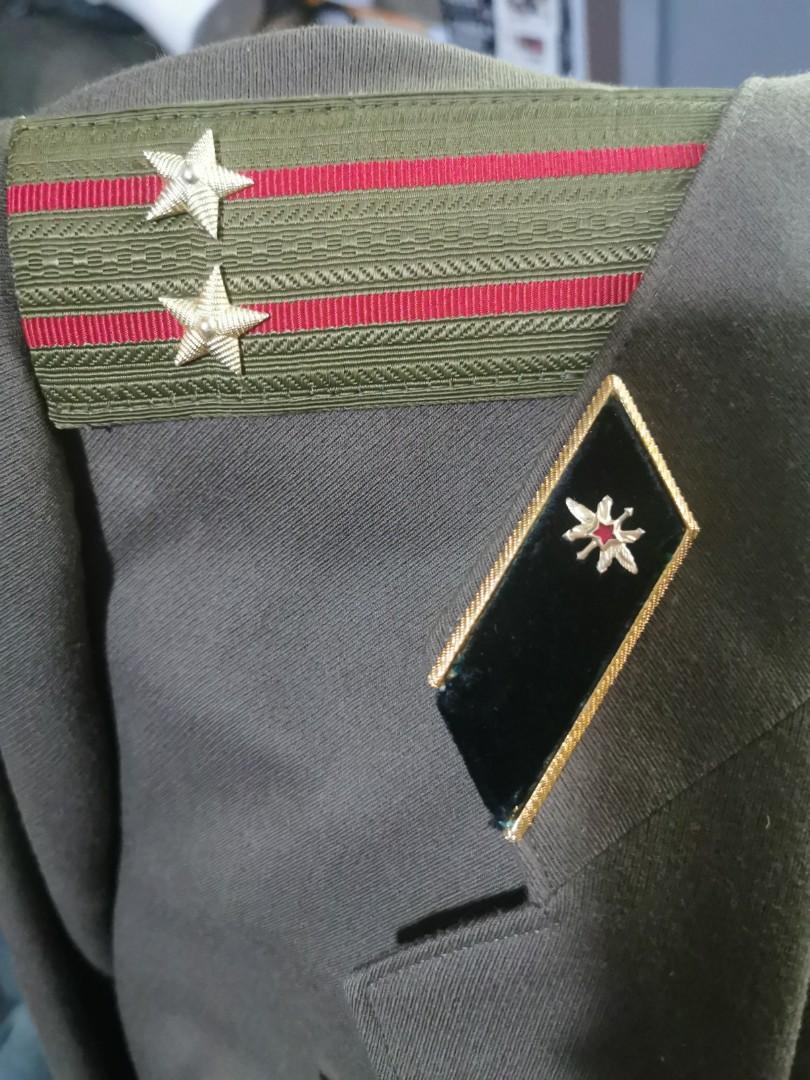 Original Soviet Signals Officer Uniform, Hobbies & Toys, Memorabilia ...