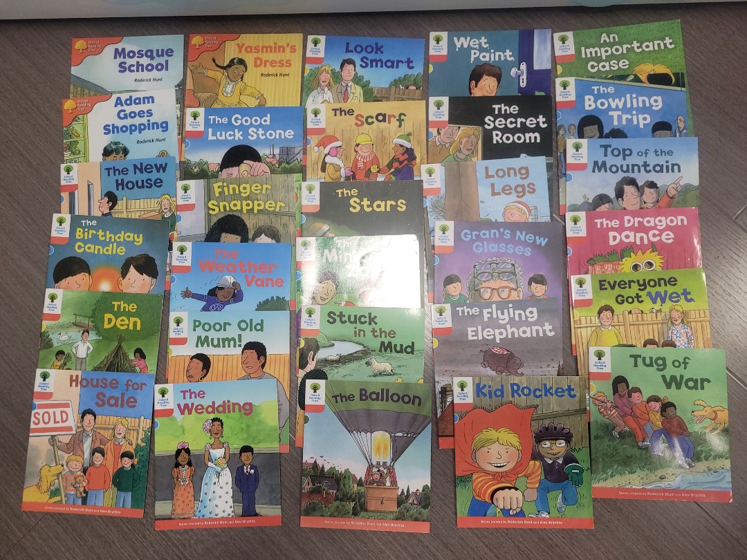 Oxford reading tree, stage 4, 興趣及遊戲, 書本 & 文具, 小朋友書 - Carousell