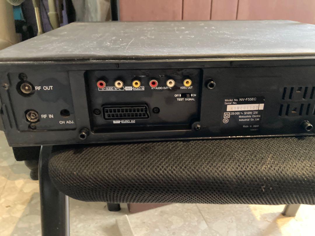 Panasonic NV-F55 video cassette recorder, TV & Home Appliances, TV ...