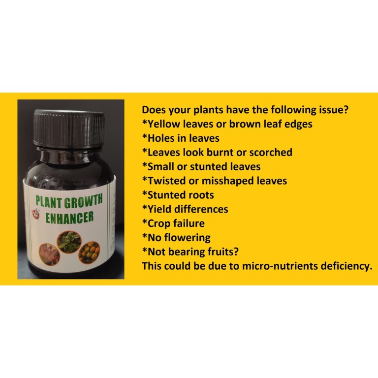 Plant Growth Enhancer, All that your plant needs, Mixture of balance ...