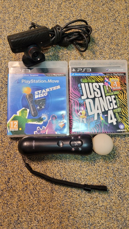 PlayStation Eye Camera and PlayStation Move Controller 100% Authentic ...