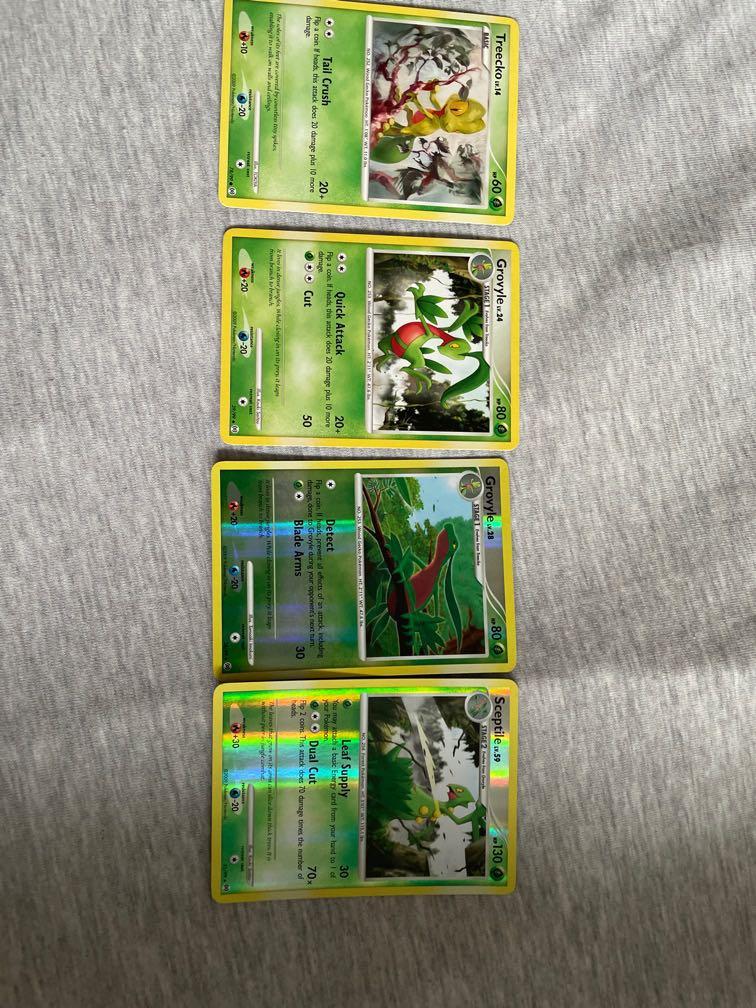 Pokémon platinum sceptile set, Hobbies & Toys, Toys & Games on Carousell