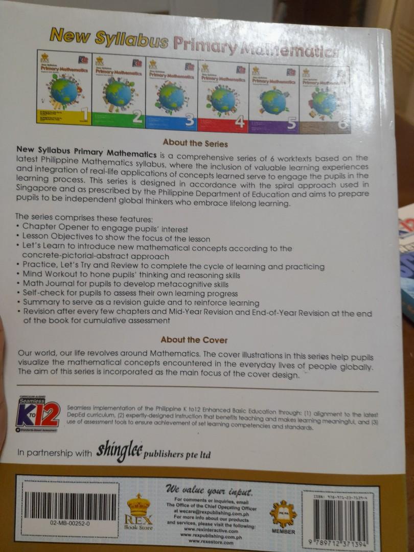 Primary Mathematics Grade 6 Singapore Math Worktext, Hobbies & Toys ... Primary Mathematics Grade 6 Singapore Math Worktext, Hobbies & Toys ...