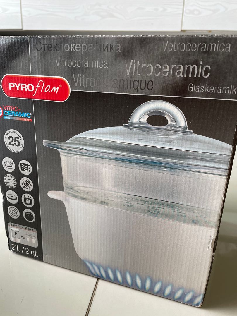 PYROflam Ceramic Pot, Furniture & Home Living, Kitchenware & Tableware ...