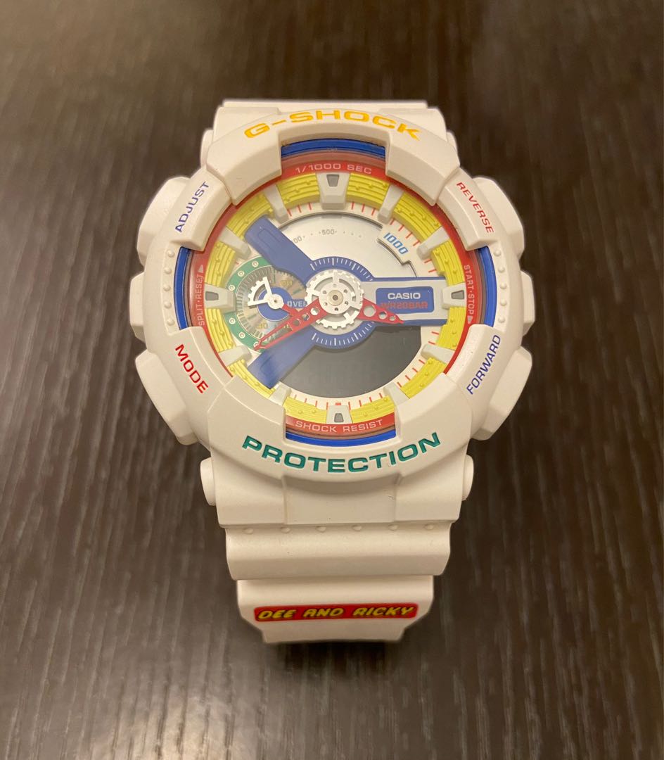 Rare - Casio G-Shock Dee and Ricky (limited edition), 名牌, 手錶 - Carousell