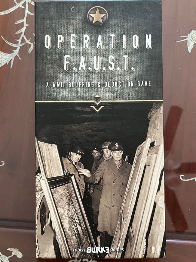 Rare Operation F.A.U.S.T. Board Game Card Tabletop, Hobbies & Toys ...