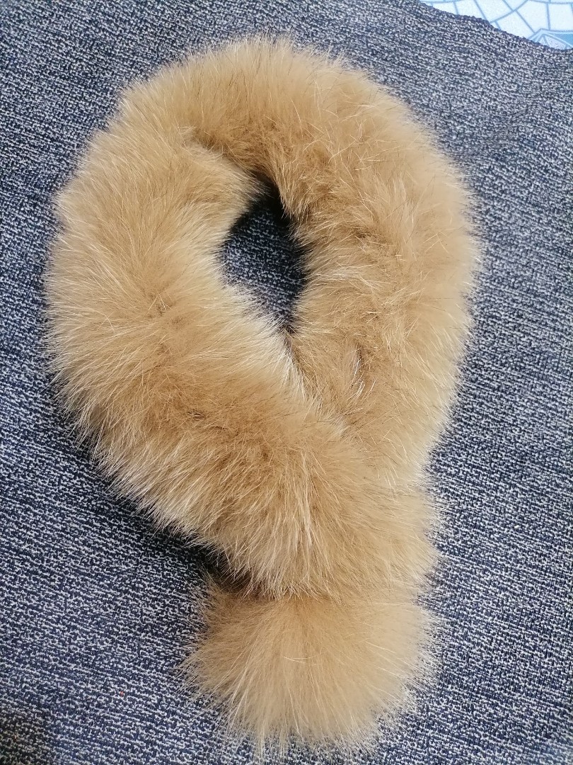Real Animal Furr Neck Scarf, Women's Fashion, Watches & Accessories ...