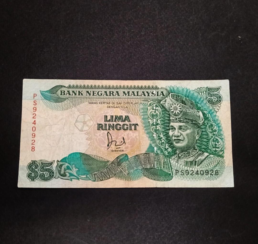 RM5 6th PS9240928 VF Banknote Duit Lama, Hobbies & Toys, Collectibles ...