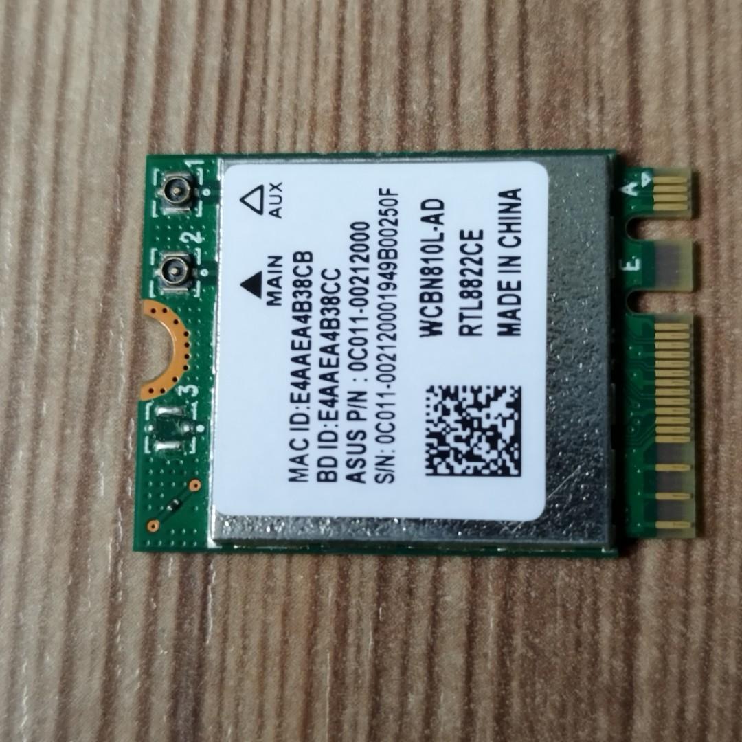 RTL8822CE Bluetooth 5.0 Laptop Wifi card, Computers & Tech, Parts ...