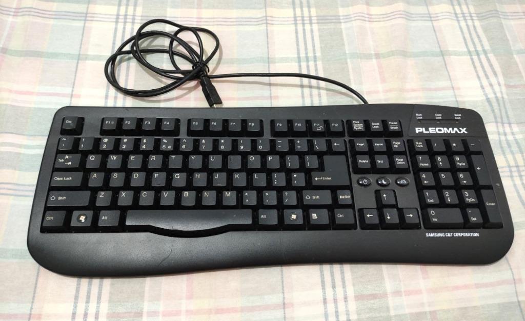 Samsung Pleomax Wired Keyboard, Computers & Tech, Parts & Accessories ...