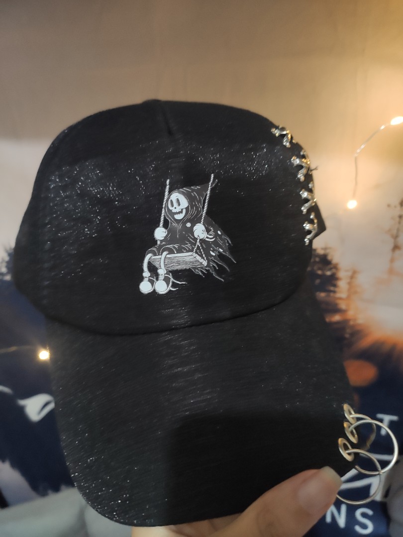 Skeleton Cap, Men's Fashion, Watches & Accessories, Caps & Hats on ...