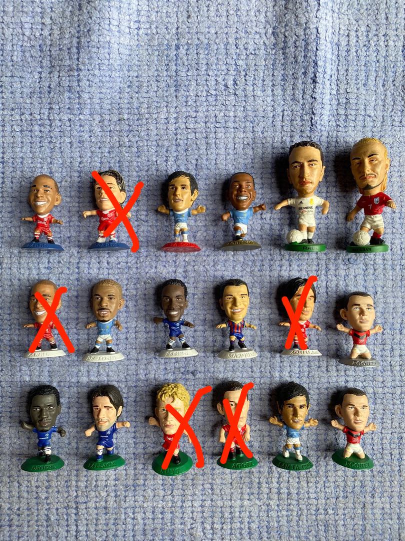 Soccer figures‼️, Hobbies & Toys, Toys & Games on Carousell