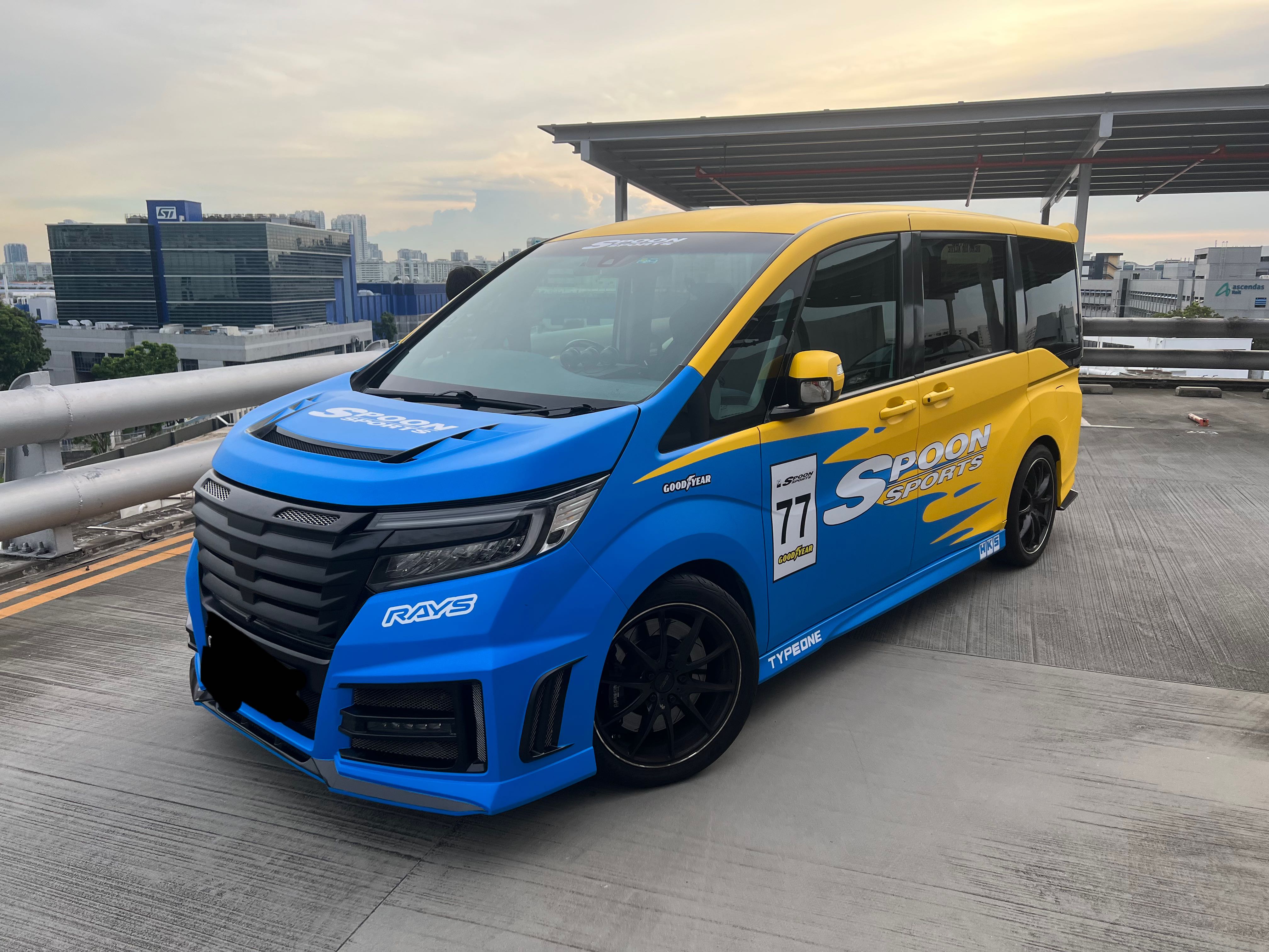 Spoon sports livery, Car Accessories, Accessories on Carousell