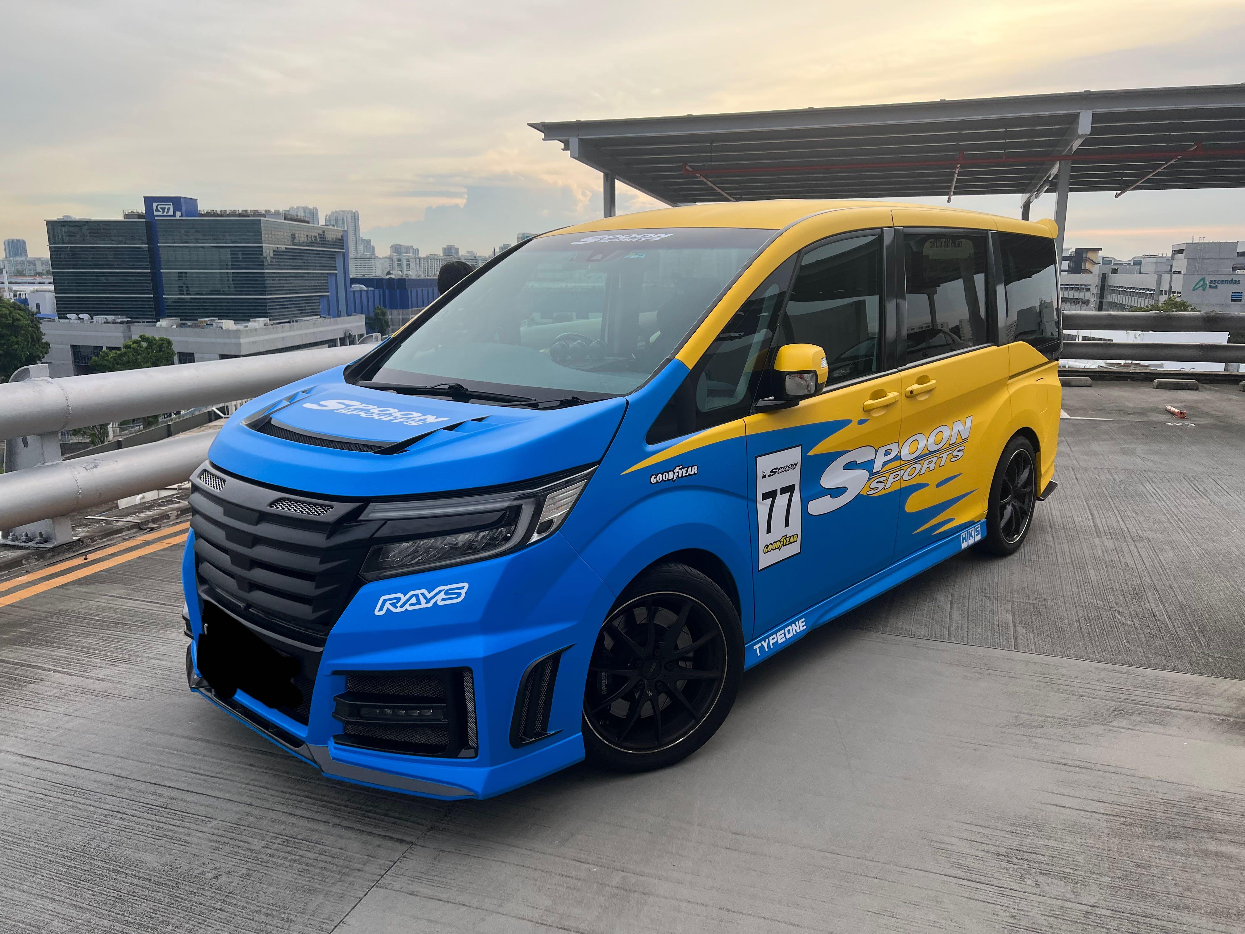 Spoon sports livery, Car Accessories, Accessories on Carousell