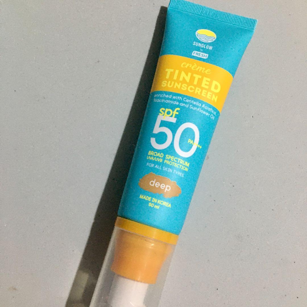 Sunglow Tinted Sunscreen, Beauty & Personal Care, Face, Face Care on ...