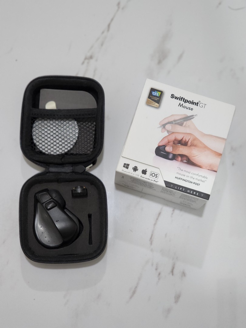 Swiftpoint GT Mouse|Ergonomic|Wireless, Computers & Tech, Parts ...