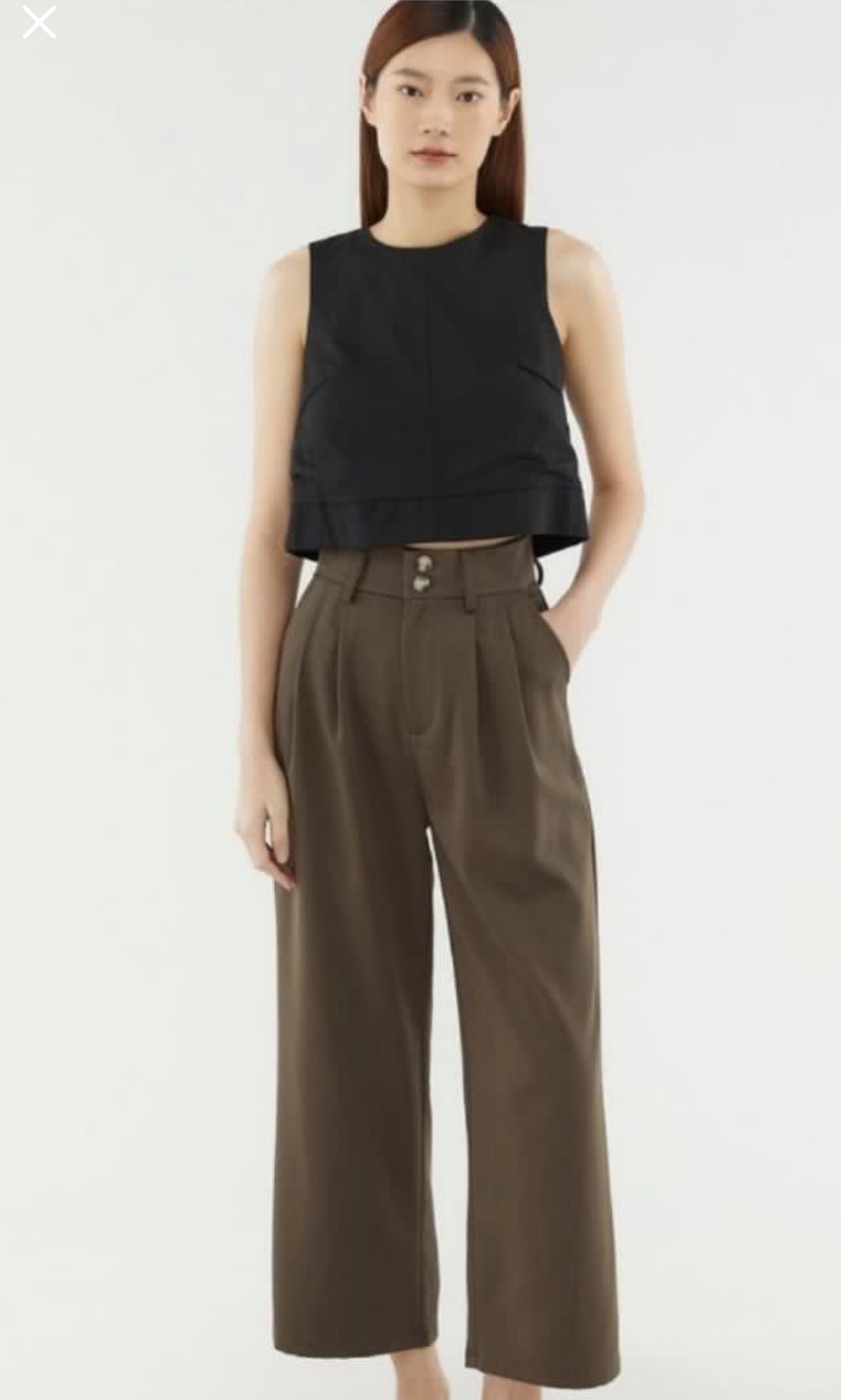 TEM Top, Women's Fashion, Tops, Blouses on Carousell
