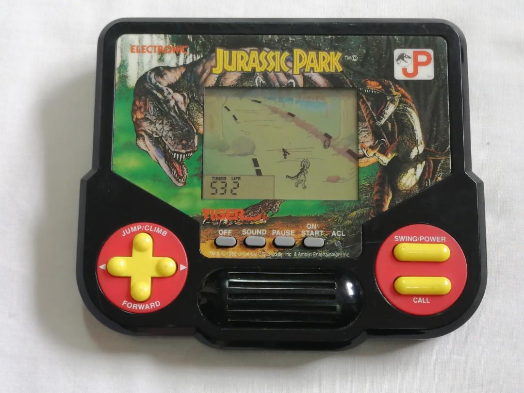 Tiger Electronics Jurassic Park Handheld Game 1988, Hobbies & Toys ...