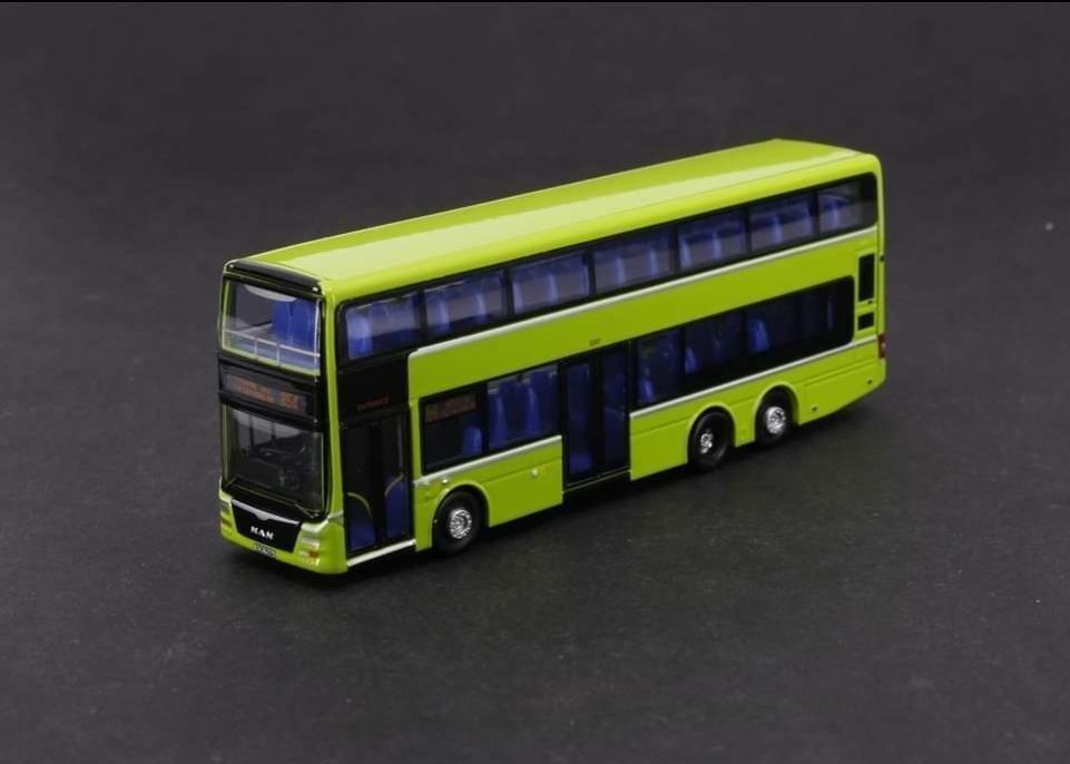 Tiny SG Singapore Diecast Green Bus Model 1/110 Toy MAN A95 Rt. 854 ...