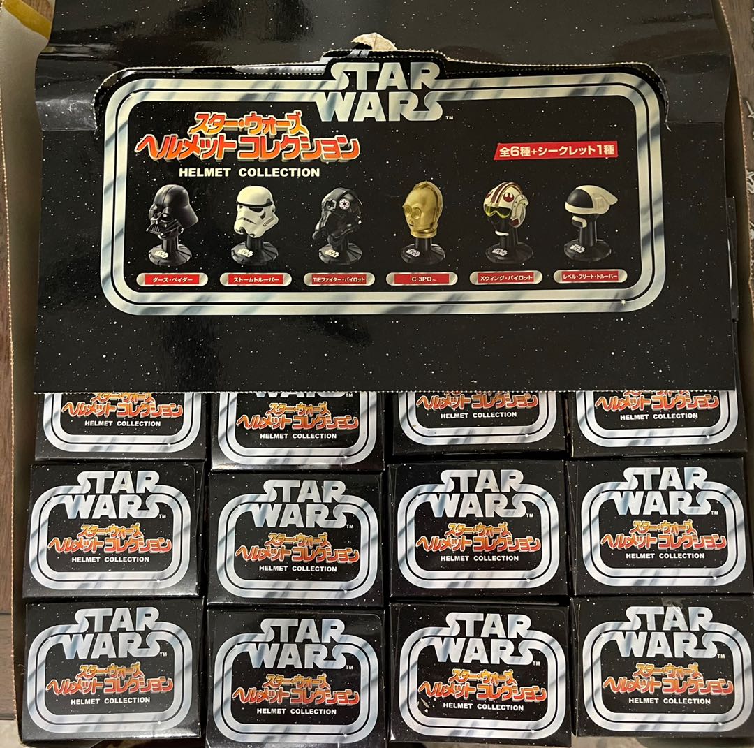 Tomy 1:6 Scale Mini Helmet Collection Star Wars Gentle Giant Set ...