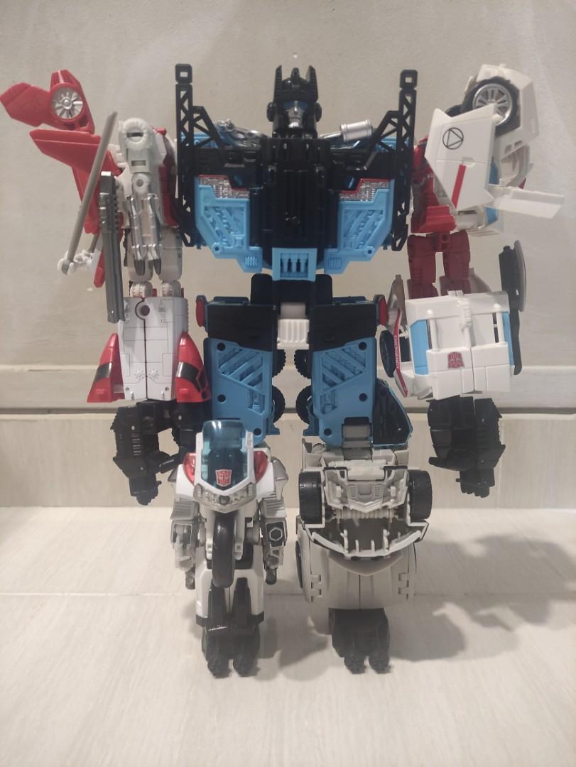 Transformers Unite Warriors Superion Menasor Defensor Bruticus Takara ...