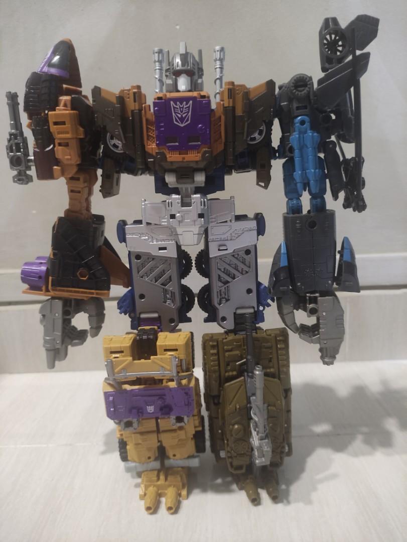 Transformers Unite Warriors Superion Menasor Defensor Bruticus Takara ...