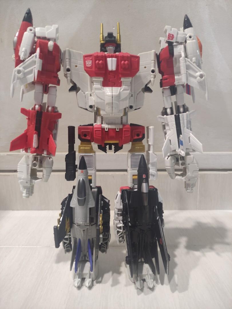 Transformers Unite Warriors Superion Menasor Defensor Bruticus Takara ...