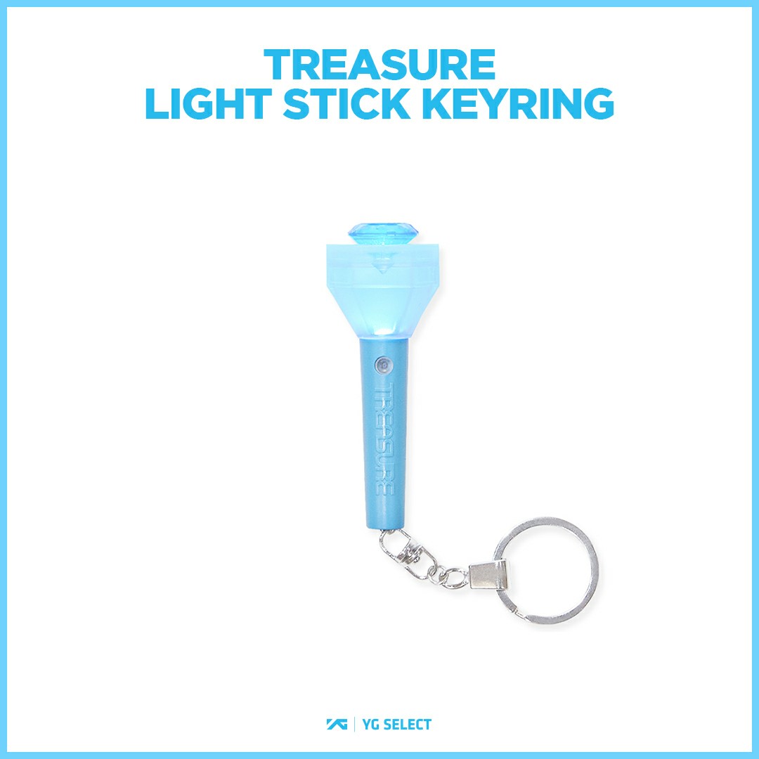 TREASURE LIGHTSTICK KEYRING LIGHT STICK LS WEVERSE YG, Hobbies & Toys ...