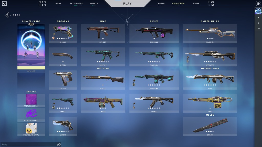 VALORANT Account Recon Balisong Full Ruination Sentinels of Light ...