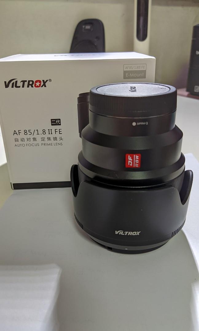 Viltrox AF 85mm f1.8 II FE Gen 2 for Sony Full Frame, Photography, Lens ...