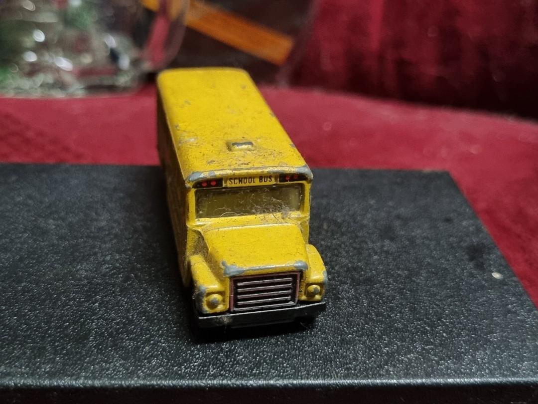 Vintage 1985 Matchbox School Bus, Hobbies & Toys, Toys & Games on Carousell