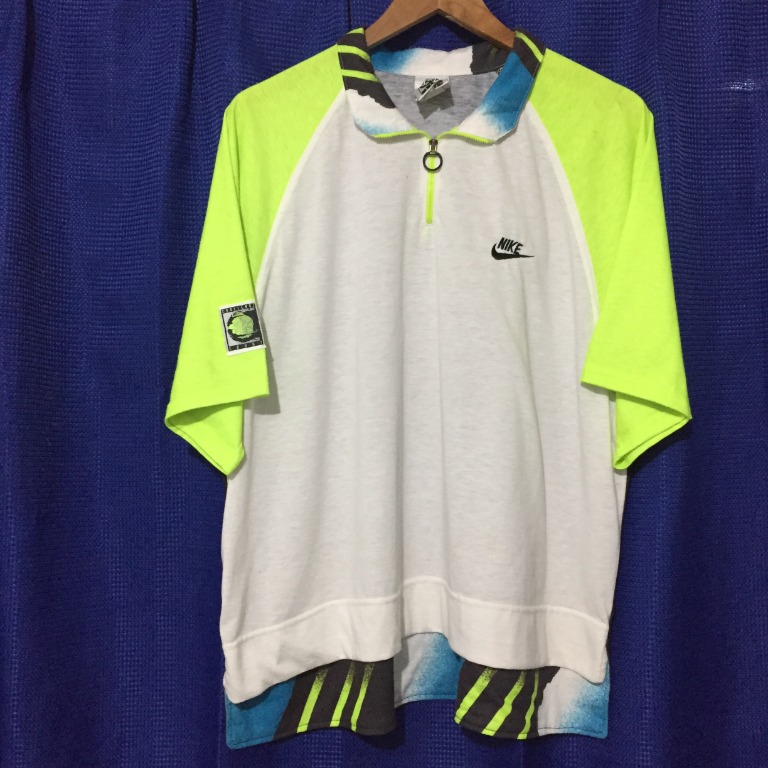 Vintage Nike Andre Agassi Challenge Court shirt, Men's Fashion, Tops ...