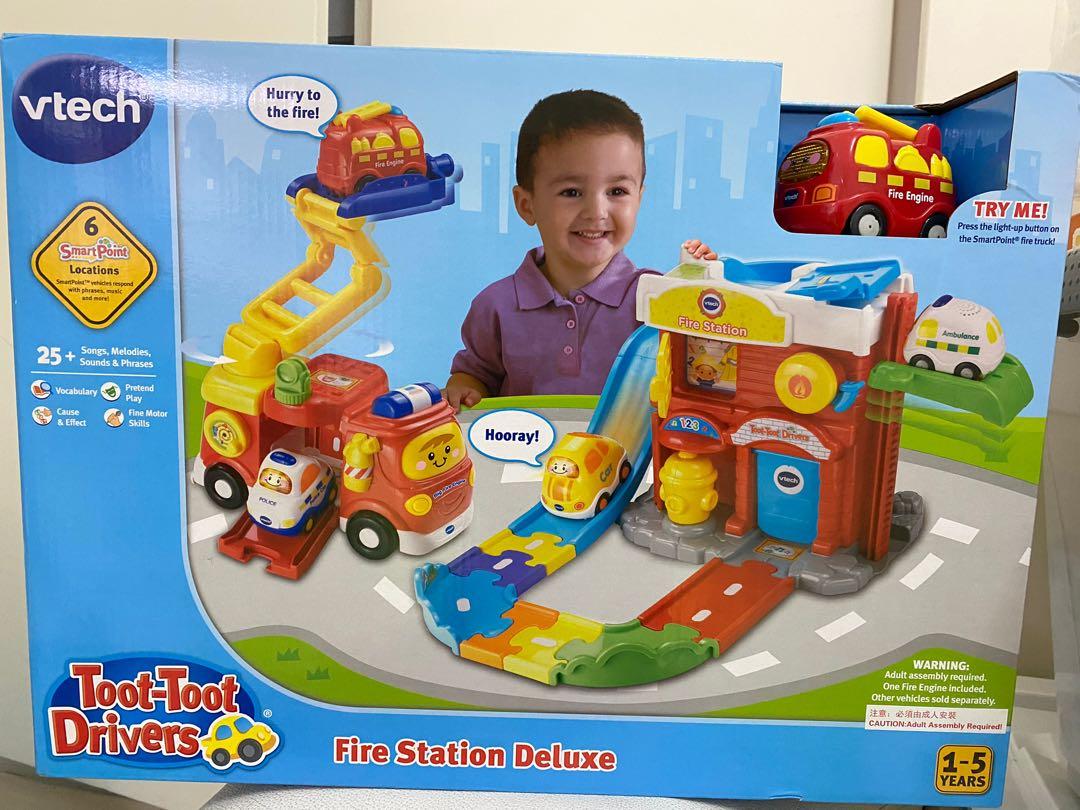 Vtech Fire Station Deluxe, 兒童＆孕婦用品, 嬰兒玩具 - Carousell