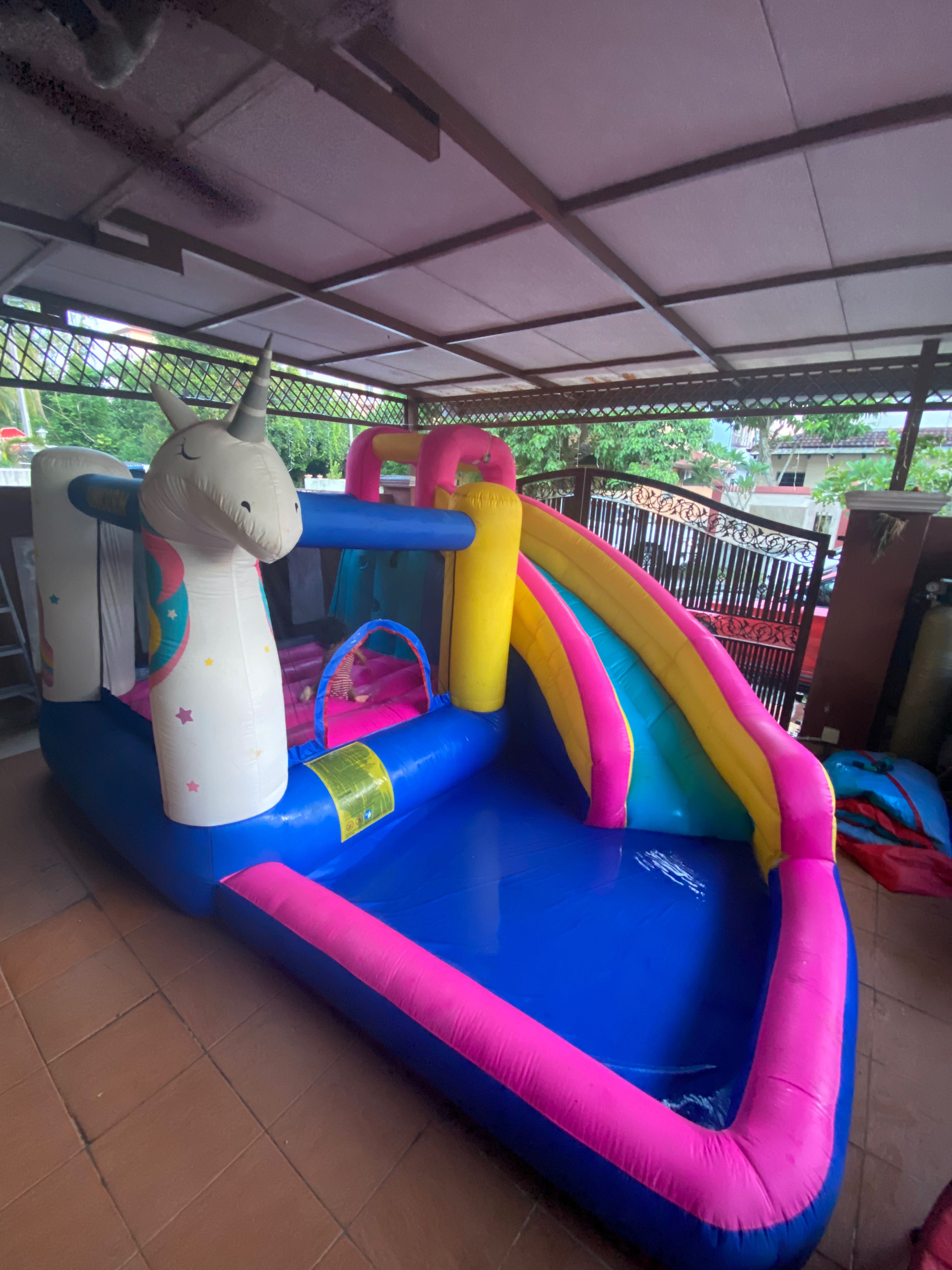 Cheras Water Slide Sewa Rm90, Babies & Kids, Baby Nursery & Kids ...