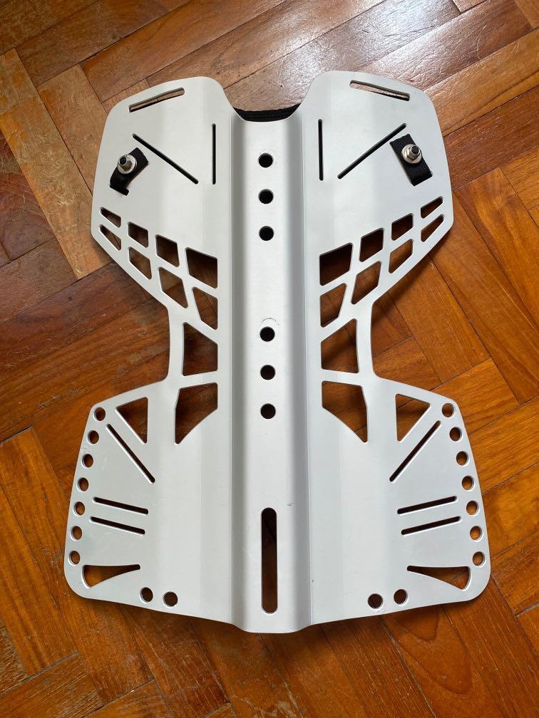 XDeep NX BCD Aluminium Backplate, Sports Equipment, Sports & Games ...