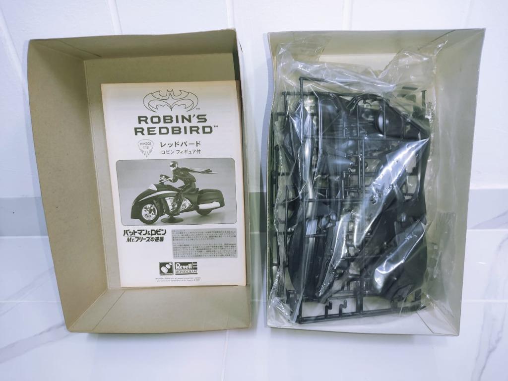 1997 REVELL HASEGAWA - BATMAN & ROBIN, ROBIN'S REDBIRD CYCLE MODEL KIT ...