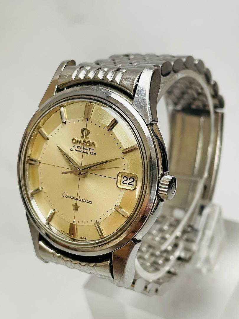 (210602) Omega Constellation Pie Pan Vintage Men’s Auto Watch Ref 14395 ...