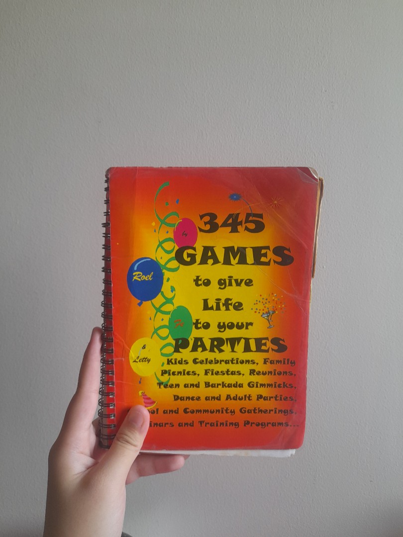 345 Games to give life to your parties book 345 games book, Hobbies ...