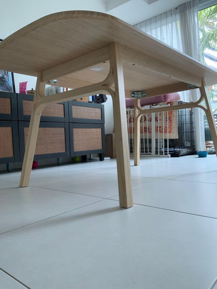 50% OFF! Dining Table IKEA VOXLOV, Furniture & Home Living, Furniture ...