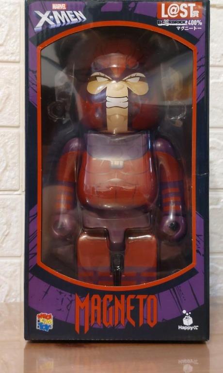 全新 日版 bearbrick x 一番賞 Marvel X-Men 變種特工 Last 尾賞 400% 磁力王 Magneto, 興趣及遊戲 ...