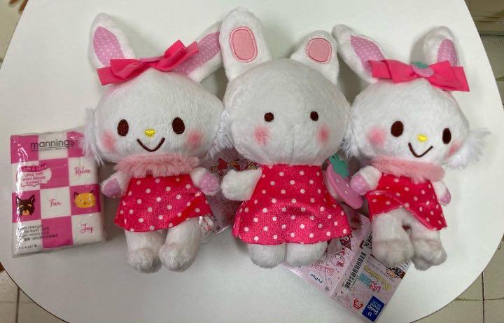 全新 有牌 Sanrio cherry chums Wish me mell 公仔 毛公仔, 興趣及遊戲, 玩具 & 遊戲類 - Carousell