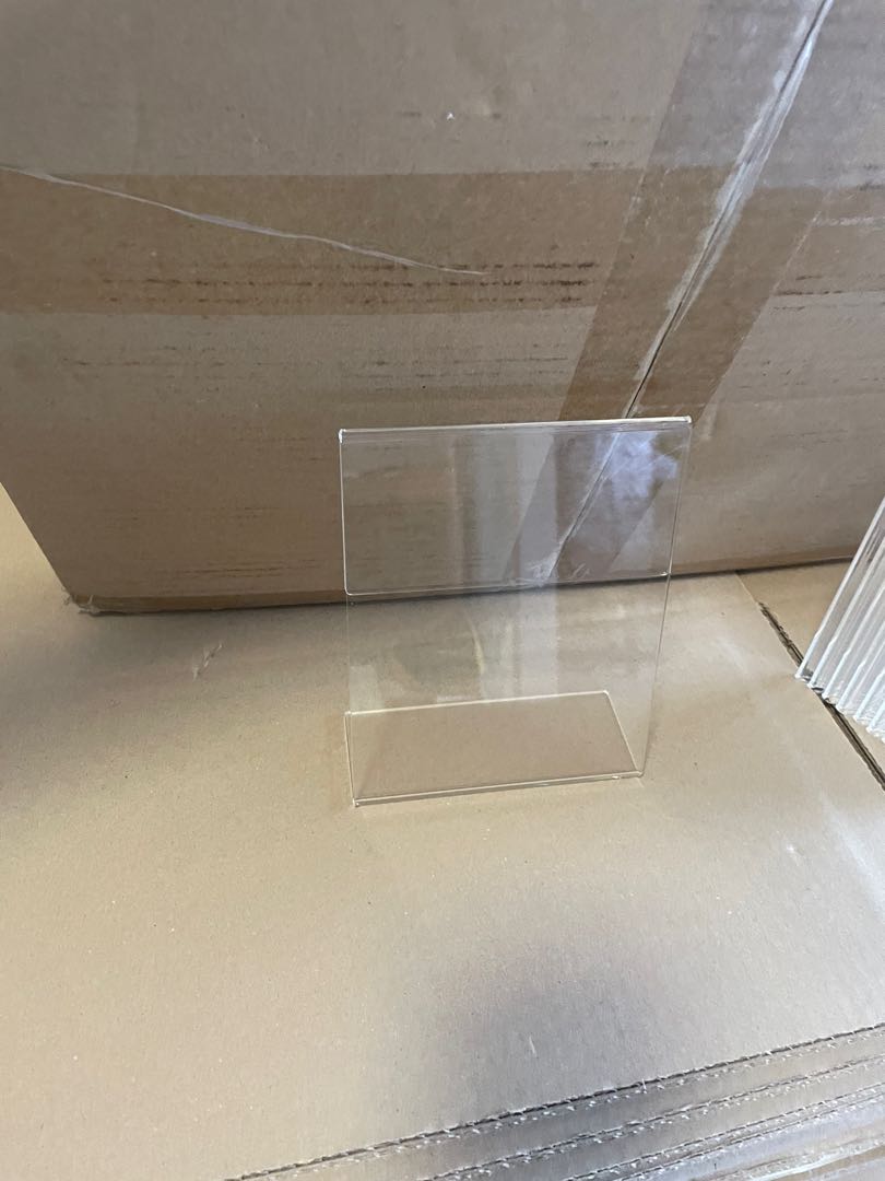 Acrylic table top display stand, Furniture & Home Living, Home Decor ...