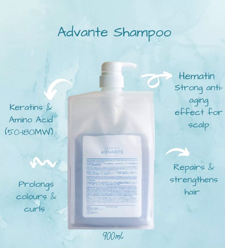Advante Shampoo Refill $148, Beauty & Personal Care, Hair on Carousell