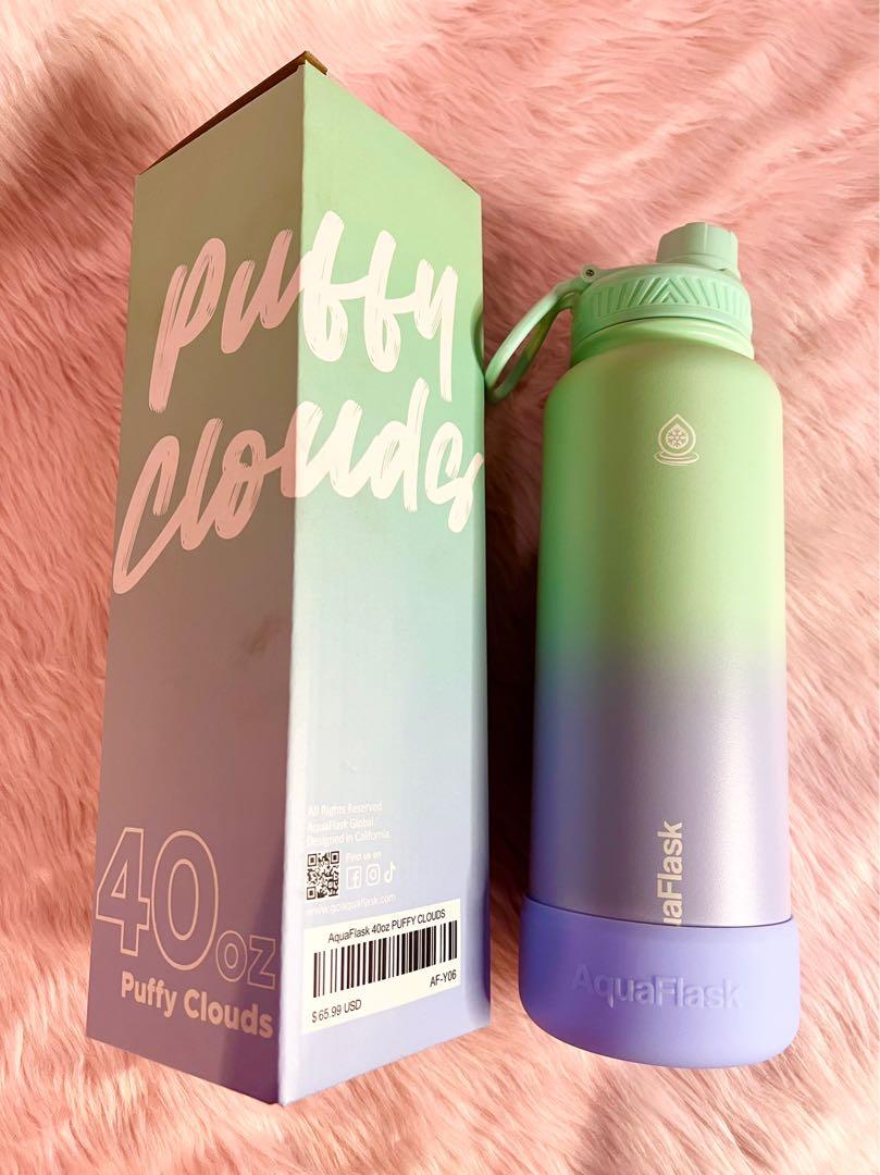 AQUAFLASK LIMITED EDITION PUFFY CLOUDS 40oz, Furniture & Home Living ...