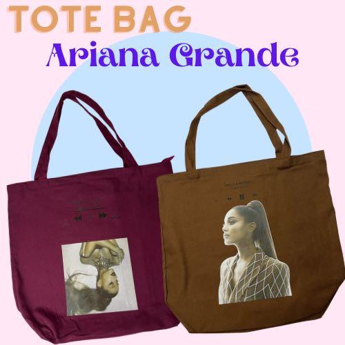 Ariana Grande Tote bag, Women's Fashion, Bags & Wallets, Tote Bags on ...