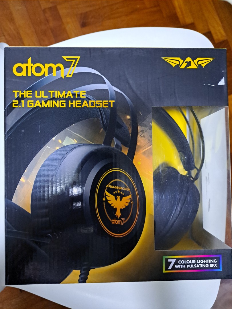 Armaggeddon Atom 7 Gaming Headphones For PC And Laptop With Mic | 7 ...