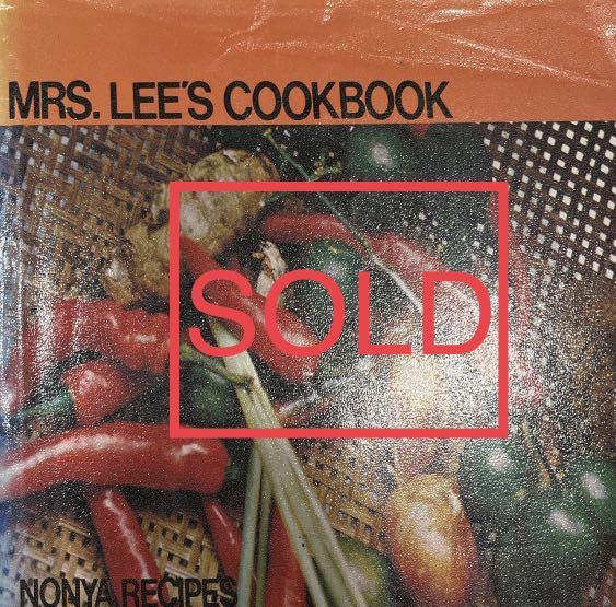 Assorted Cookbooks Singapore/Chinese/Nyonya #Leong Yee Soo #Nyonya #Lee ...